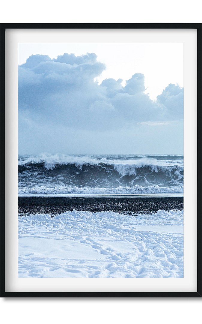 SNOW MEETS SEA | Venta de Cuadros Modernos | De La Paz